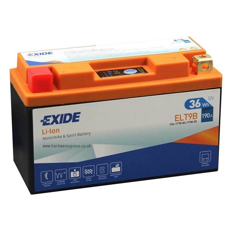 Batteria Exide al Litio ELT9B Exide Litio