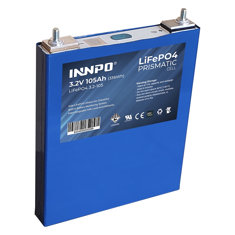 INNPO Prismatic LiFePO4-Zelle 3.2 V 105Ah